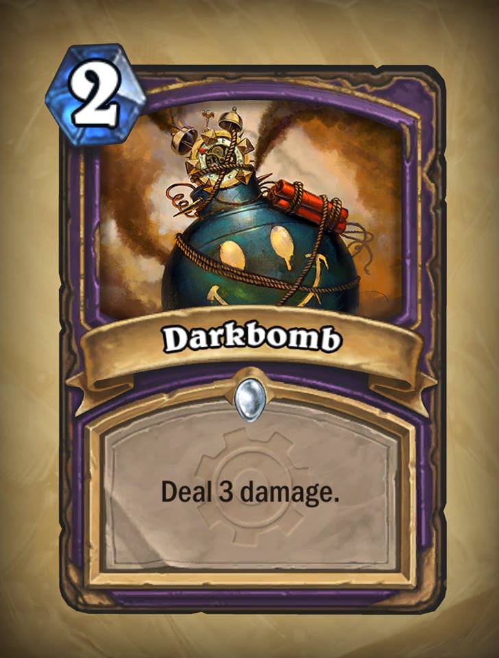New card - Darkbomb - Card Discussion - Hearthstone General - HearthPwn Forums - HearthPwn