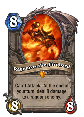 Ragnaros' card art has been changed. : r/hearthstone