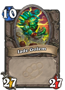 Jade Golem - Hearthstone Cards